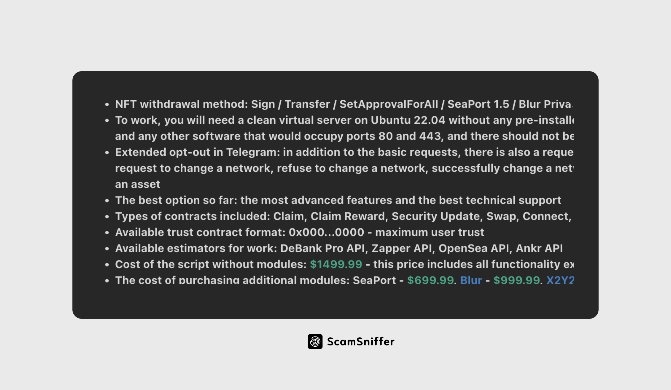 Scam Sniffer - All-in-One Web3 Anti-Scam Solution
